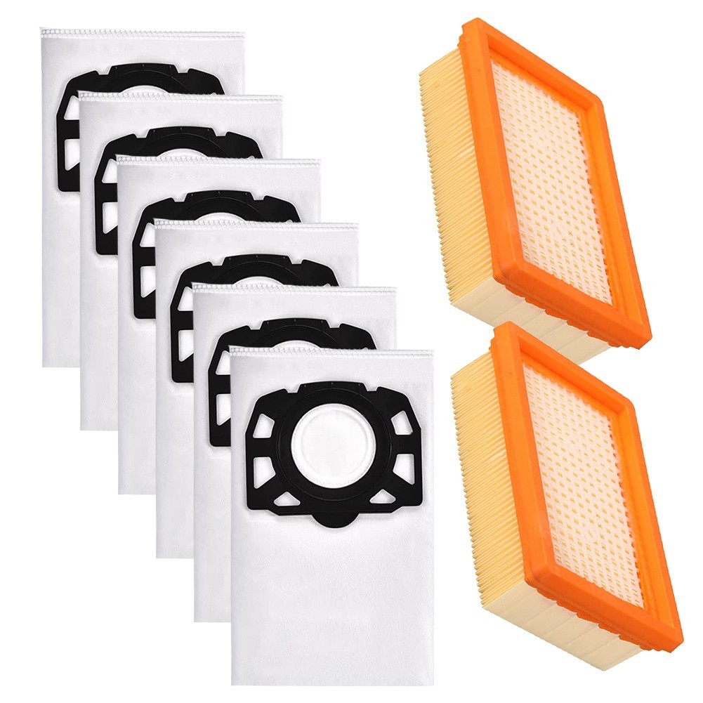 JTFY ️Dust Bag Filter Accessory Set for Kärcher WD4 WD5 WD6 MV4 MV5 ...