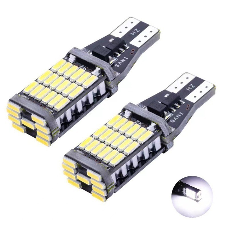 Car LED Reverse Light Decoding T15 4014 45SMD High Brightness Turn ...