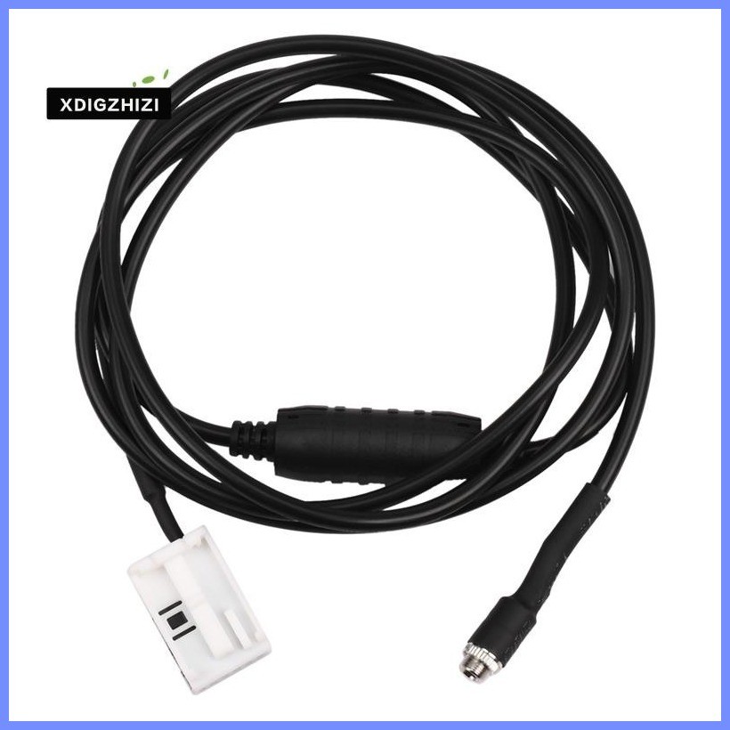 Car AUX Audio Cable Line Connector with Resistor 1.5M 12 Pin for BMW E60 E61 E63 E64 E65 E66 E81 ...