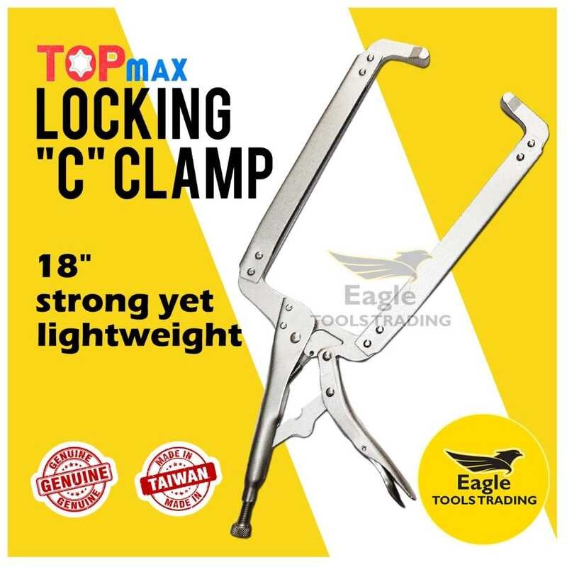 LY Topmax Locking 18 Inch C Clamp Vise Grip Tp-2108-18 | Shopee Philippines