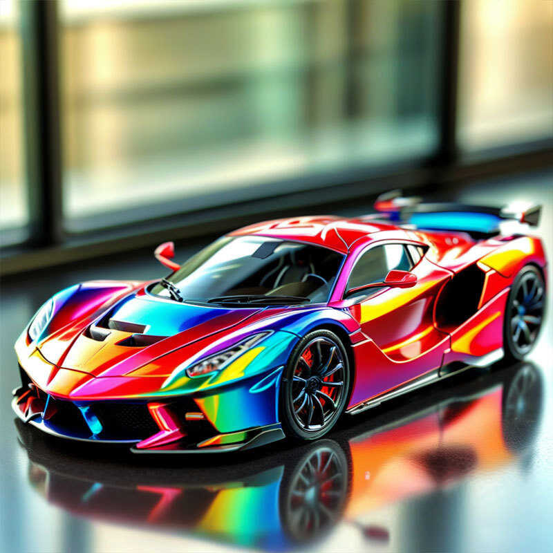 02 Car Laruan, Kotse Mga Bata, Kulay-Kulay Na Modelo Ng Sports Car ...