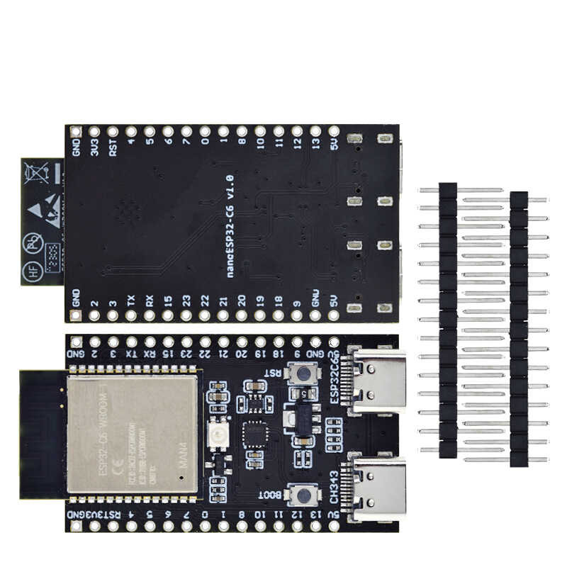 ESP32 TZT / ESP32-C6 WiFi+Bluetooth Internet Of Things Dual Type-C ... ESP32 TZT / ESP32-C6 WiFi+Bluetooth Internet Of Things Dual Type-C ...