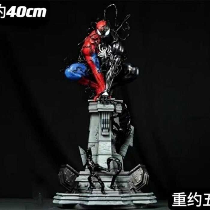 Symbiotic Symbiote Spider Man Marvel Venom Ornament Glowing GK Figurine ...