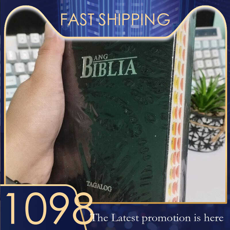 Tagalog Holy Bible Hardbound Casebound Cover Compact Small Size Ang ...