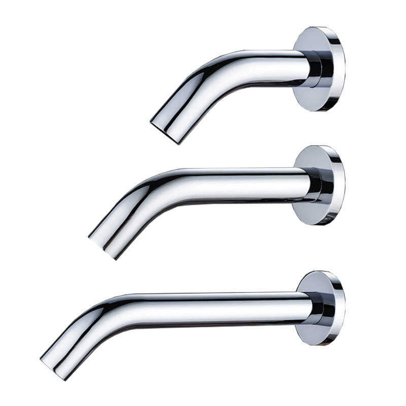 Wall Mounted Sensing Faucet For Public Use, Fully Automatic Single Cold ...