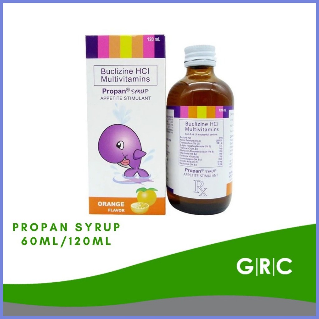 【Fast Ship+COD】 Propan Syrup 120ML/60ML Pampagana | Shopee Philippines