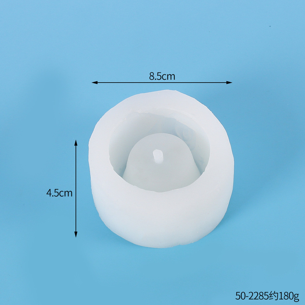 DIY Succulent Plant Bonsai Silicone Mold Rose Flower Pot Mold Plaster ...