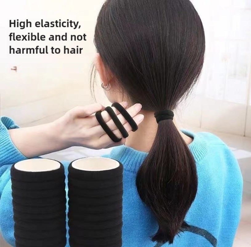 40pcs High elasticity, durable, no hair damage, headband to tie hair ...
