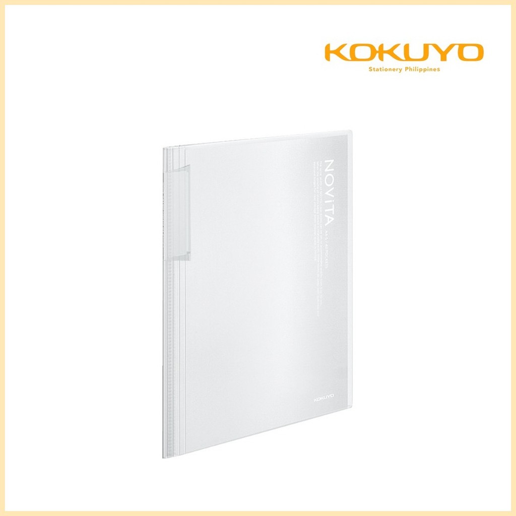 ⭐ ⊙ ♣ Kokuyo RA-N20T Novita Display Clear Book File A4-S 20 Pockets (Transparent) | Shopee ...
