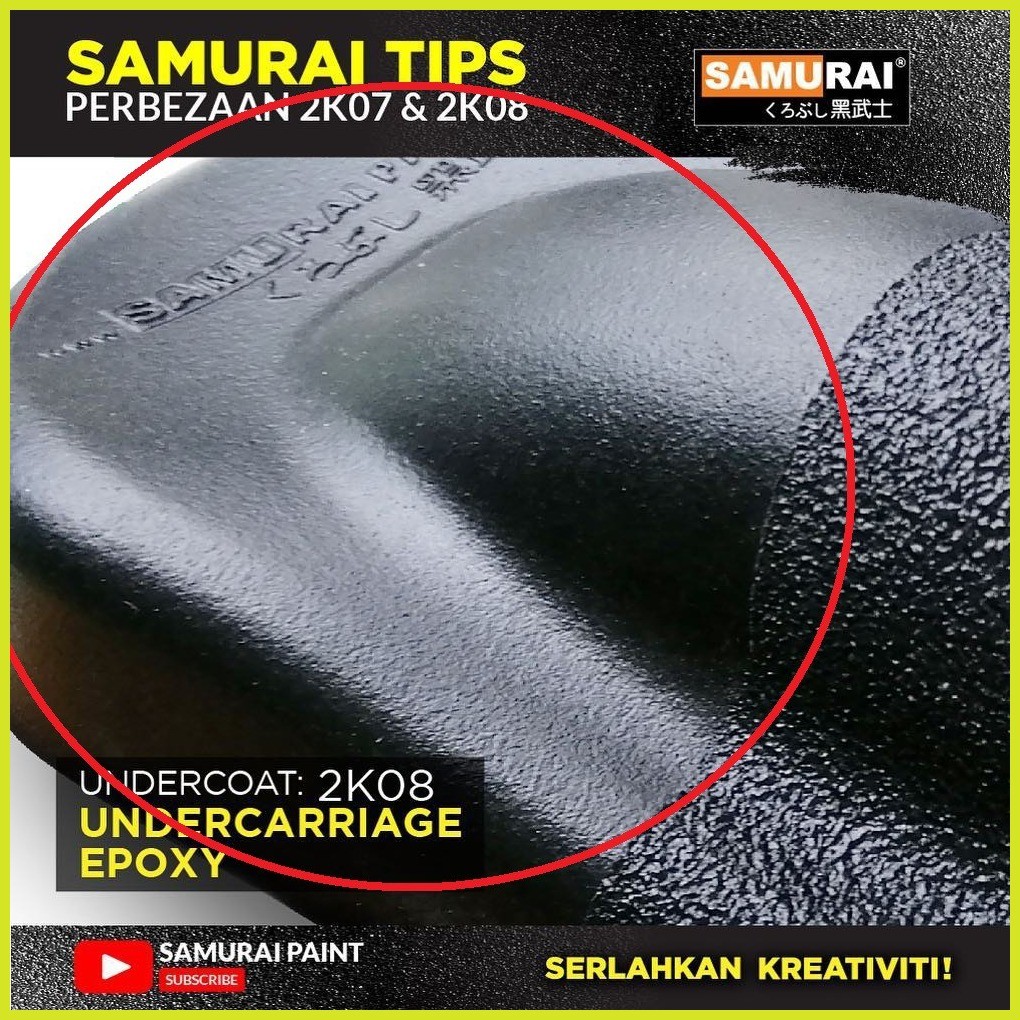 ☑️ SAMURAI SPRAY PAINT 2K08 Under Carriage Primer (Epoxy) - Cash On ...