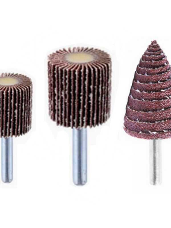 Handle louver conical sandpaper head with handle spiral tower type ...