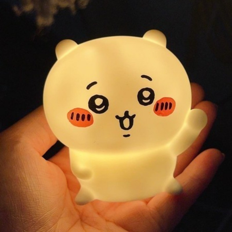 Chiikawa Night Light Luminous Children's Toy Bedside Lamp Anime Cartoon ...