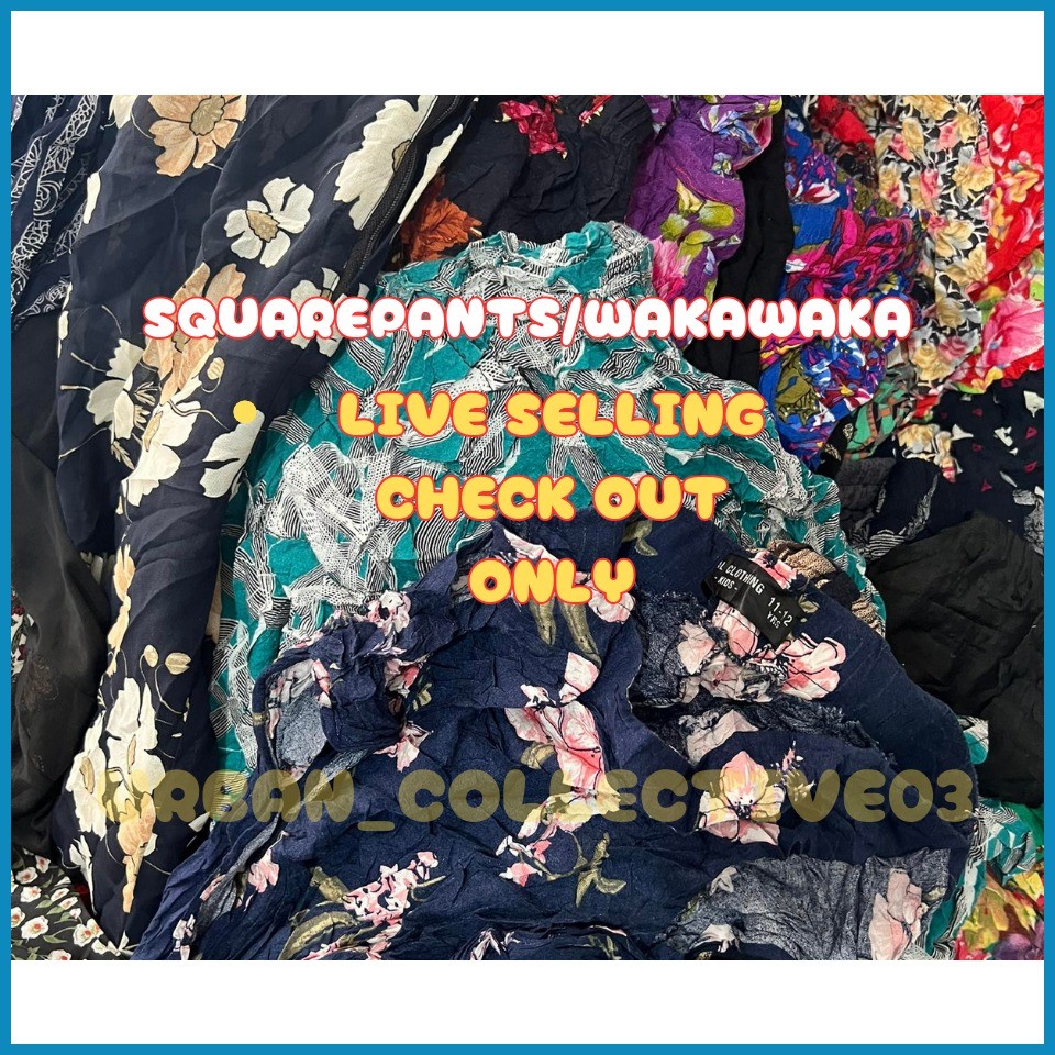 SQUARE PANTS MIX WAKA WAKA | Shopee Philippines