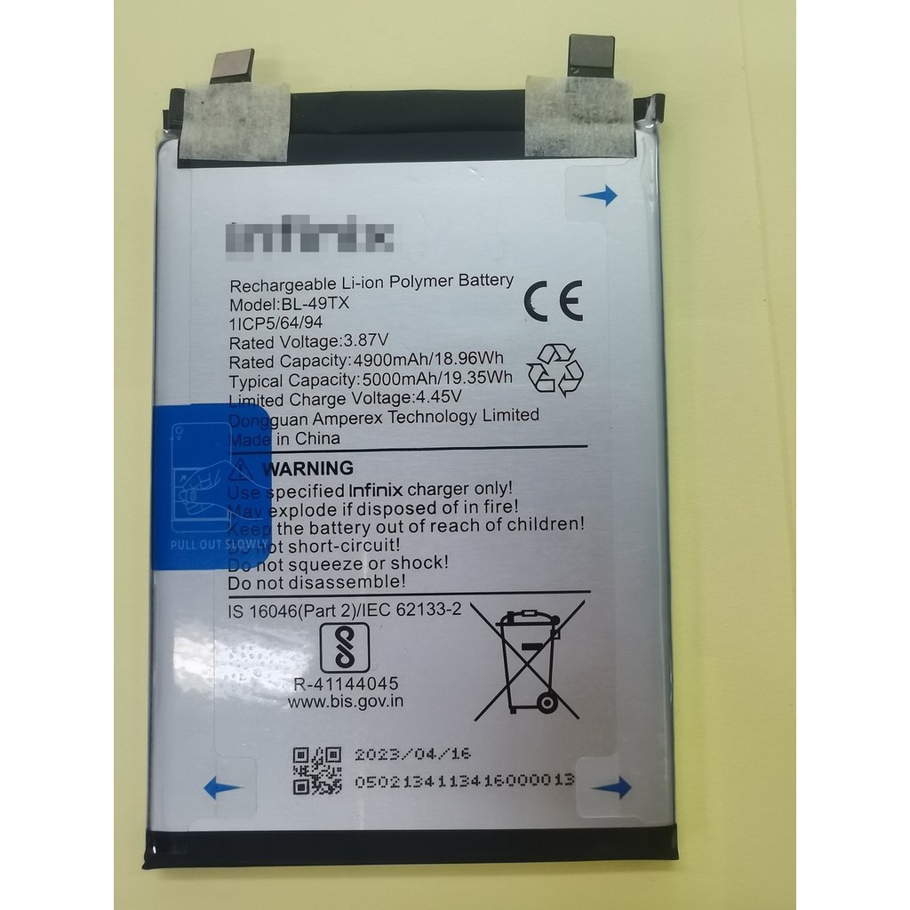 Original 3 6E New 5000Mah Infinix Note 30 5G Bl-49Tx Battery | Shopee ...