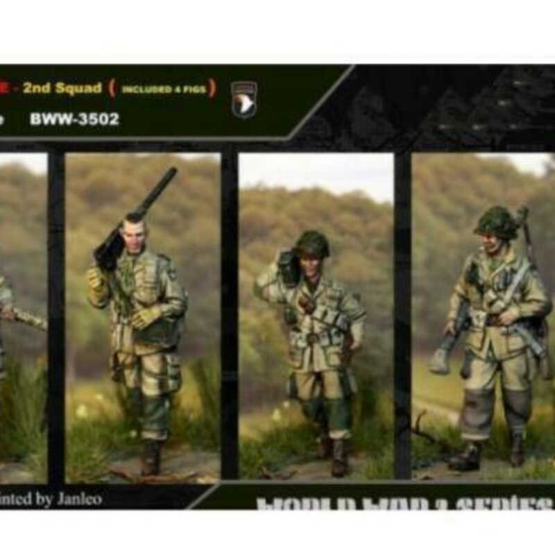 Resin 1/35 Figure Model Kit modeg Series US Army 101 Airborne Division ...