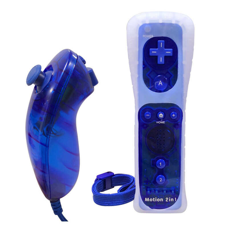 Nintendo For Wii Remote And Nunchuk Controller With Motion Plus ...