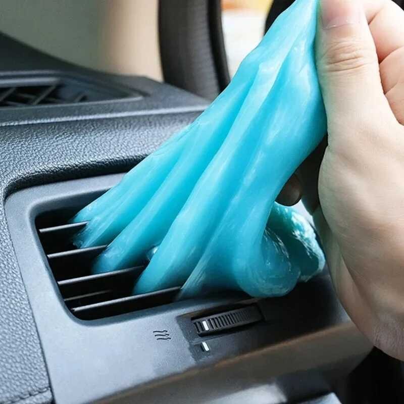 Magic Slime Mud Auto Computer Keyboard Dirt Clean Dust Remover Gel Car ...