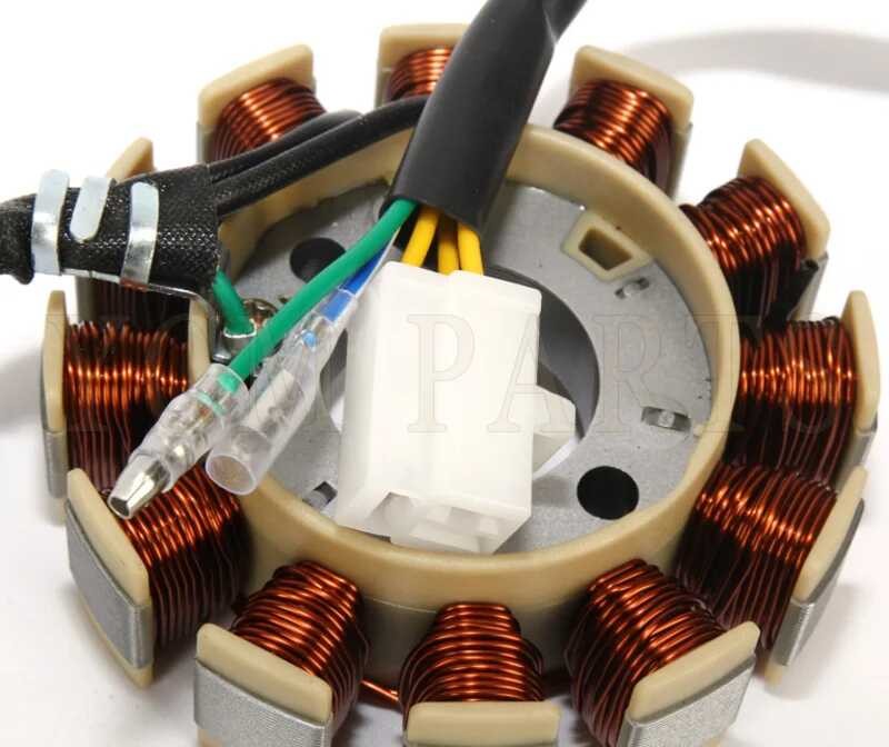 LY Para Sa 125/150 12 Pole Full 3-Phase Magneto Stator Gy6 Upang DC ...