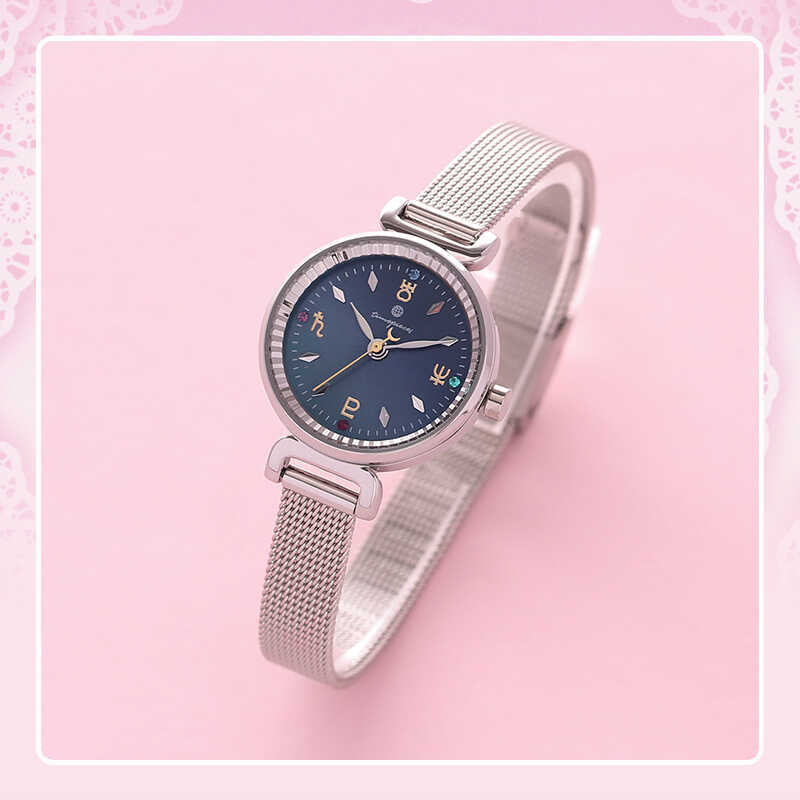 Sailor Anime Moon OST Lid Crystal Star Compact Quartz Watch For Women ...