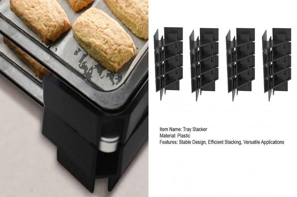 [SE] Industrial Grade Tray Stacker 12/16pcs Tray Stacker for Freeze ...