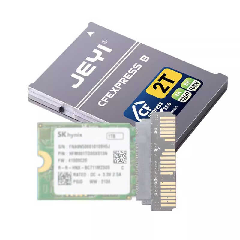 CF-Express JEYI Type-B to 2230 for NVMe M.2 SSD Adapter, PCIe 4.0 ...