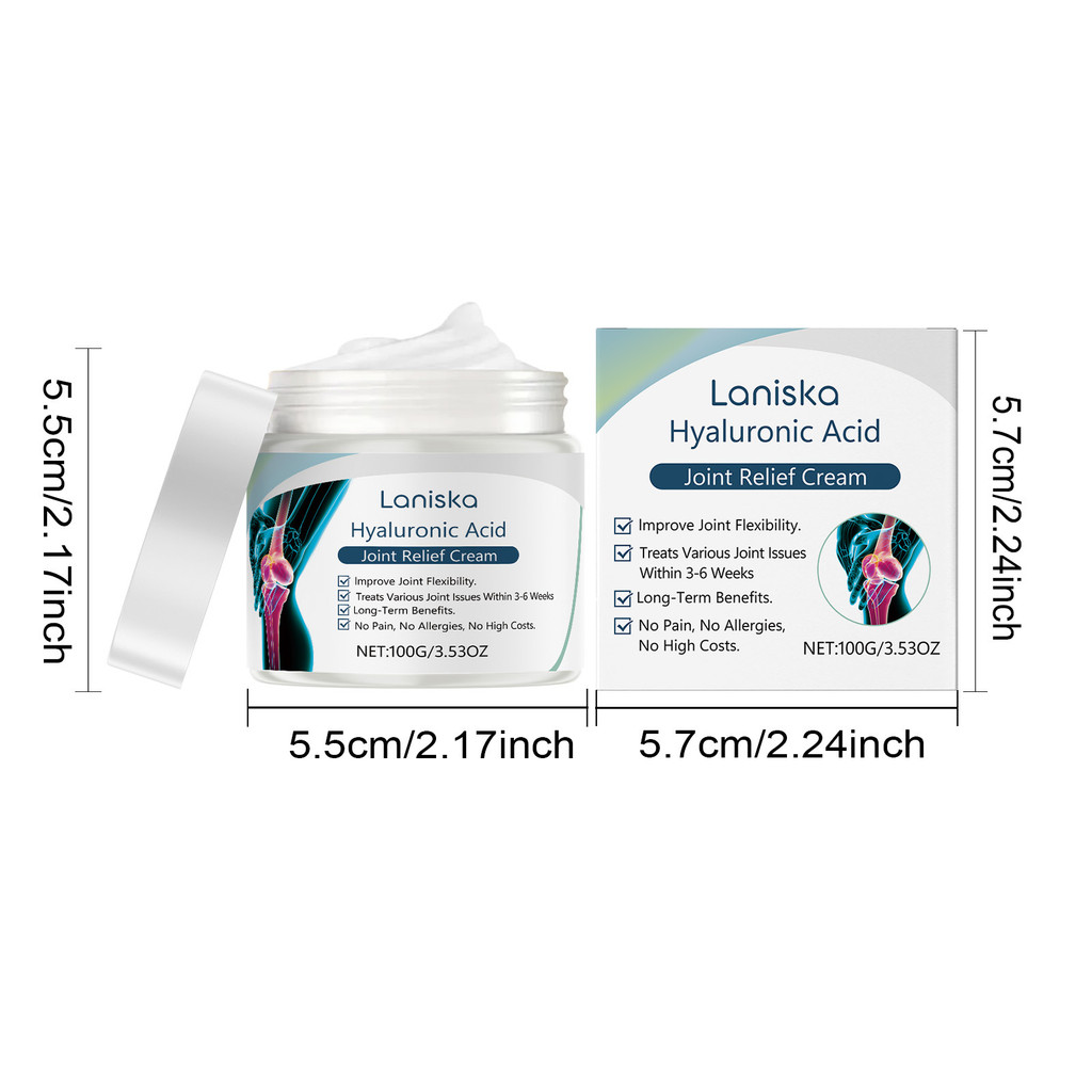 Hyaluronic Acid Joint Relief Cream,Improve Joint Flexibility,No Pain ...