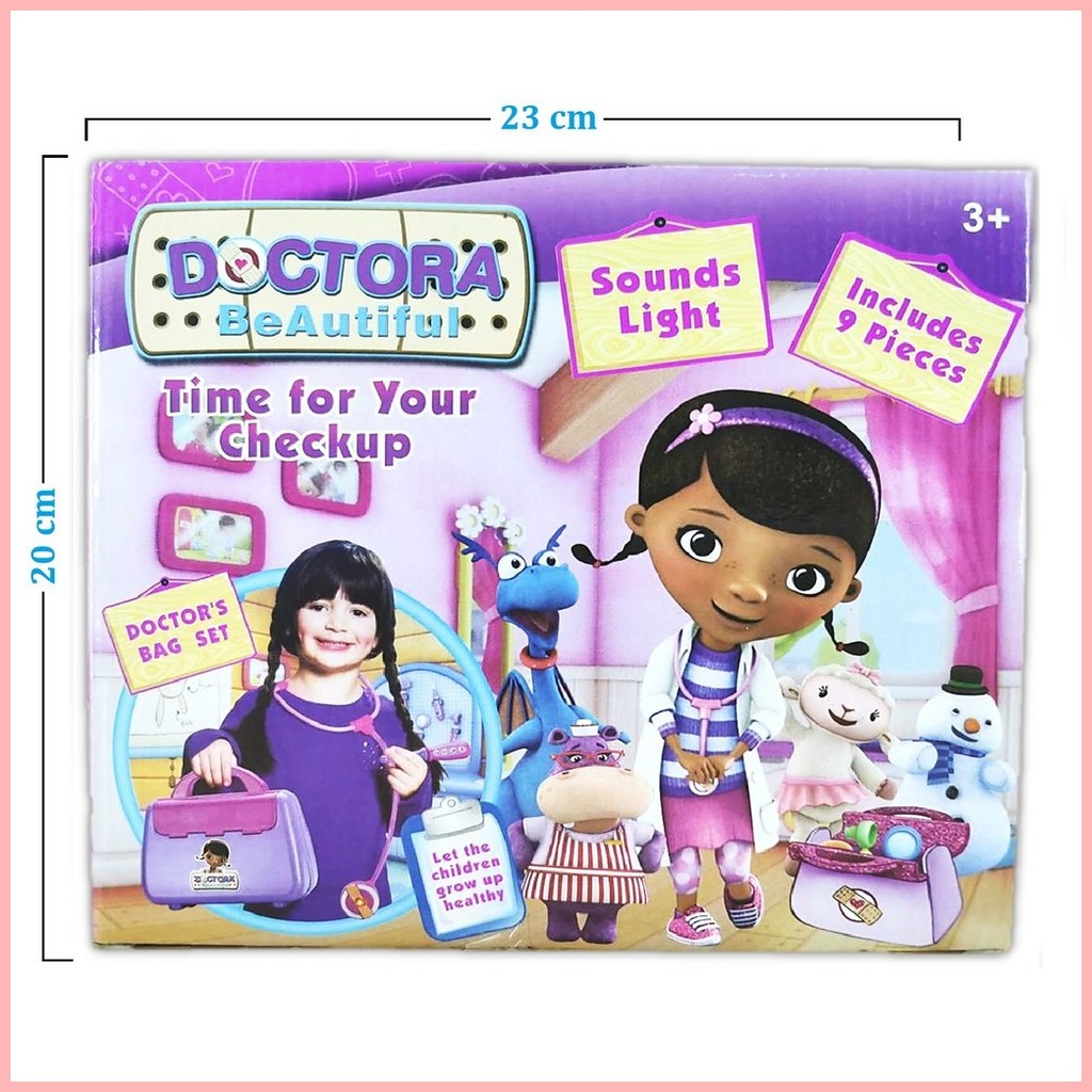 Kingtoys Doc MCSTUCFFINES Doctor Bag Toy Set Sound With Light Toys for ...