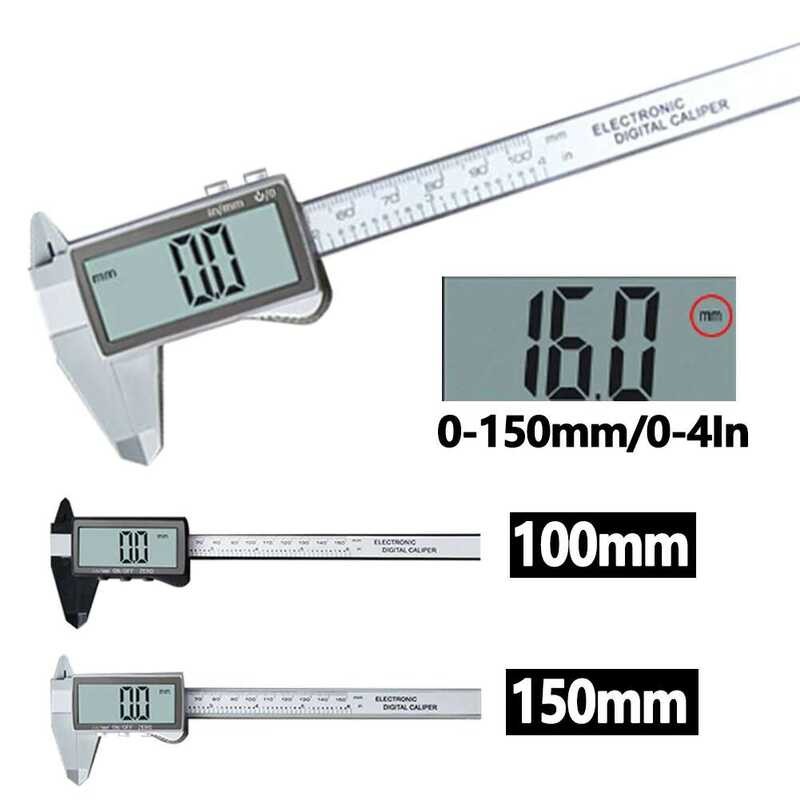 4 Caliber Measuring Digital Vernier Caliper Portable Measuring Tools ...