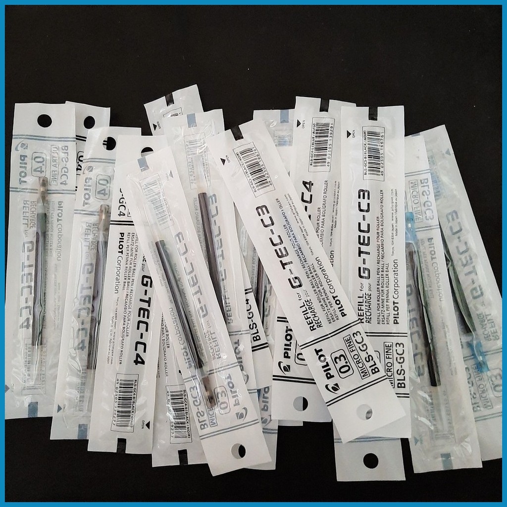 G-tech Refill C3 and C4 (Black, Blue, Red) | Shopee Philippines