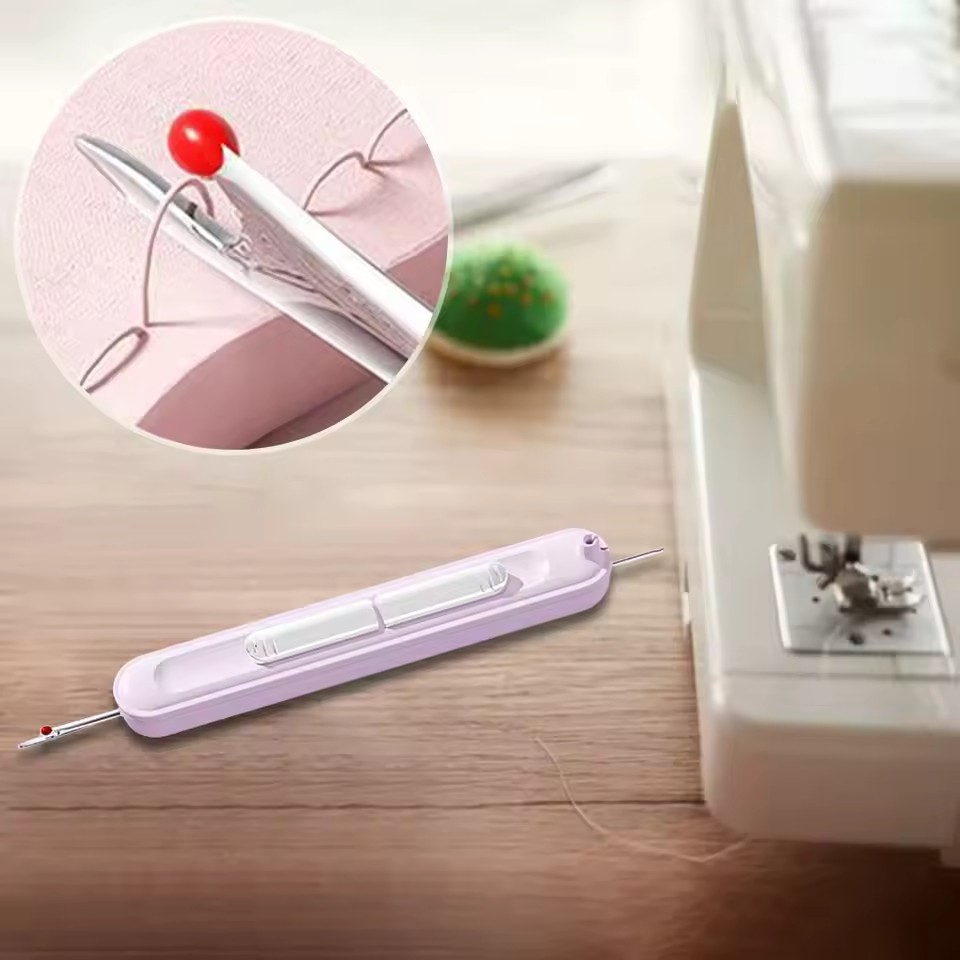 Household Multifunctional 2 in 1 Needle Threader and Seam Ripper Tool ...