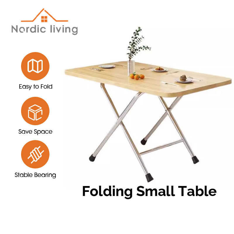 Foldable Small Table Portable Dining Table For Kitchen Multi-Purpose ...