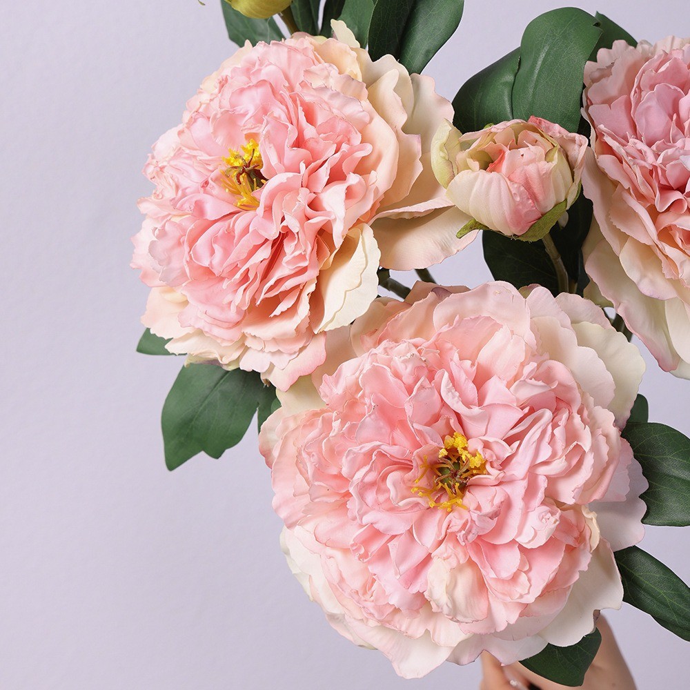 1Pc Noble Concubine Peony Simulation Flower European Home Decoration ...