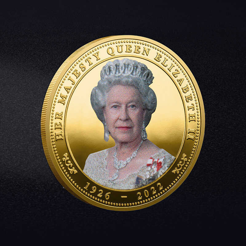 Queen Elizabeth I Commemorative Coin, Queen II Gold Coin Commemorative ...