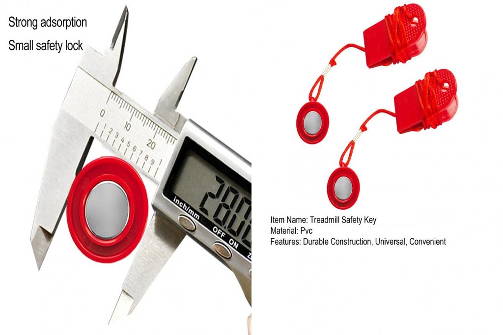 Skym* Plastic Treadmill Safety Key Magnetic Safety Key for Exercise ...