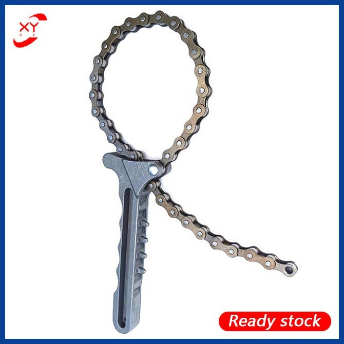 XY Oil Chain Wrench Oil Fuel Filter Remover Tool Car Engine Oil Filter ...