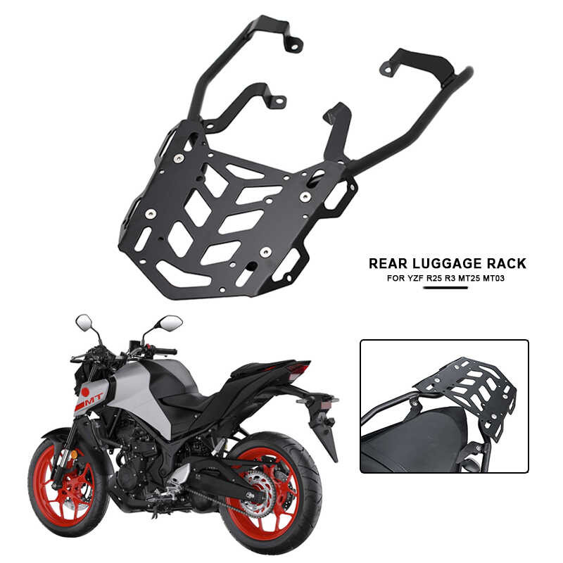 Fe Para 3 Sa YAMAHA Mt25 Mt03 Motorcycle Lage Top Case Rear Rack ...