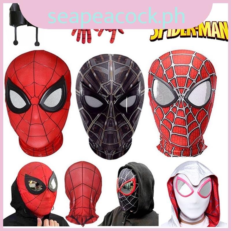 24Styles Superhero Spider Man Masks Into Spider Verse Miles Morales ...