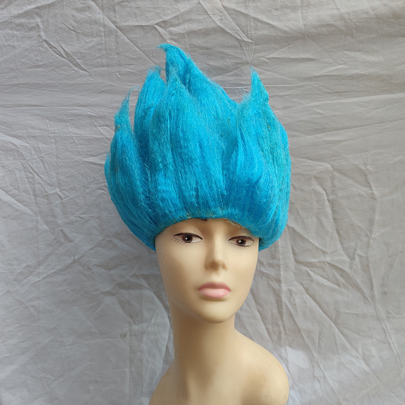 Dragon Ball Wukong Wig Stage Performance COS Wig Fluffy Dragon Ball ...