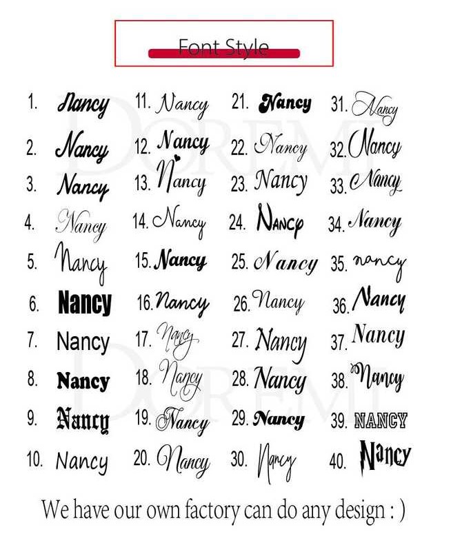 Personalized Dia ♁ DOREMI Crystal Letters Butterfly Multi-Name Family ...