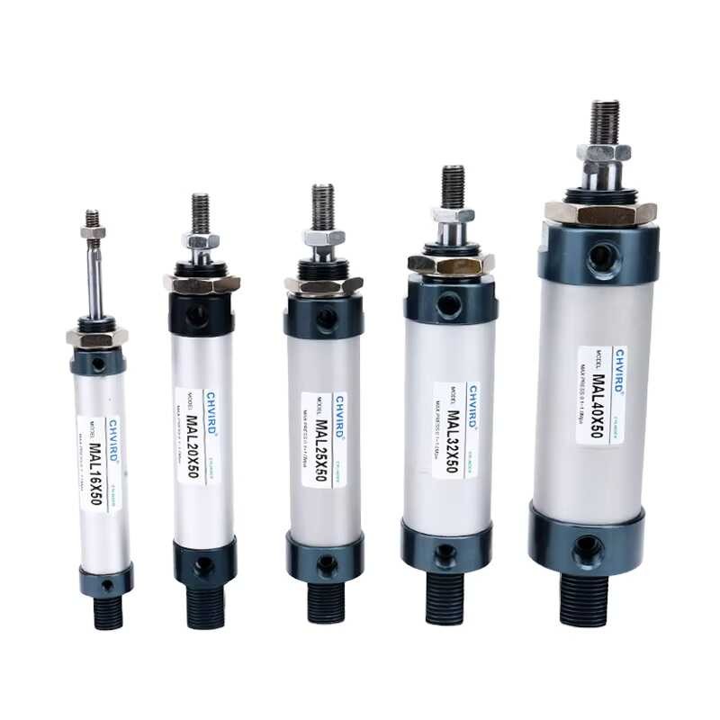 MINI MAL Series Stainless Steel Piston Air Pneumatic Cyders | Shopee ...