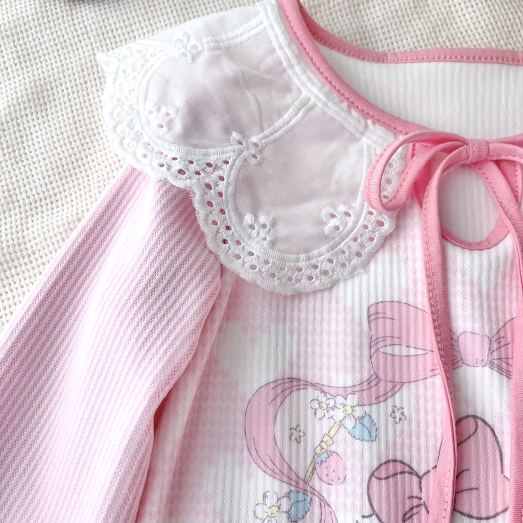 2024 Autumn Children's Clothing New Style Dress Lace Collar Girls Skirt Ruffled Princess Dress ...