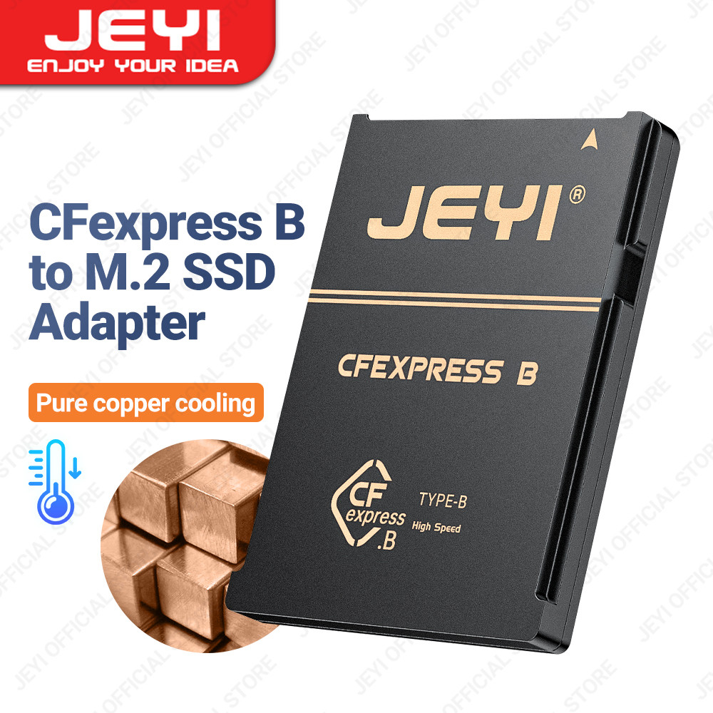 JEYI 2230 M.2 NVMe SSD to CFE Type-B Pure Copper Adapter, Expansion ...