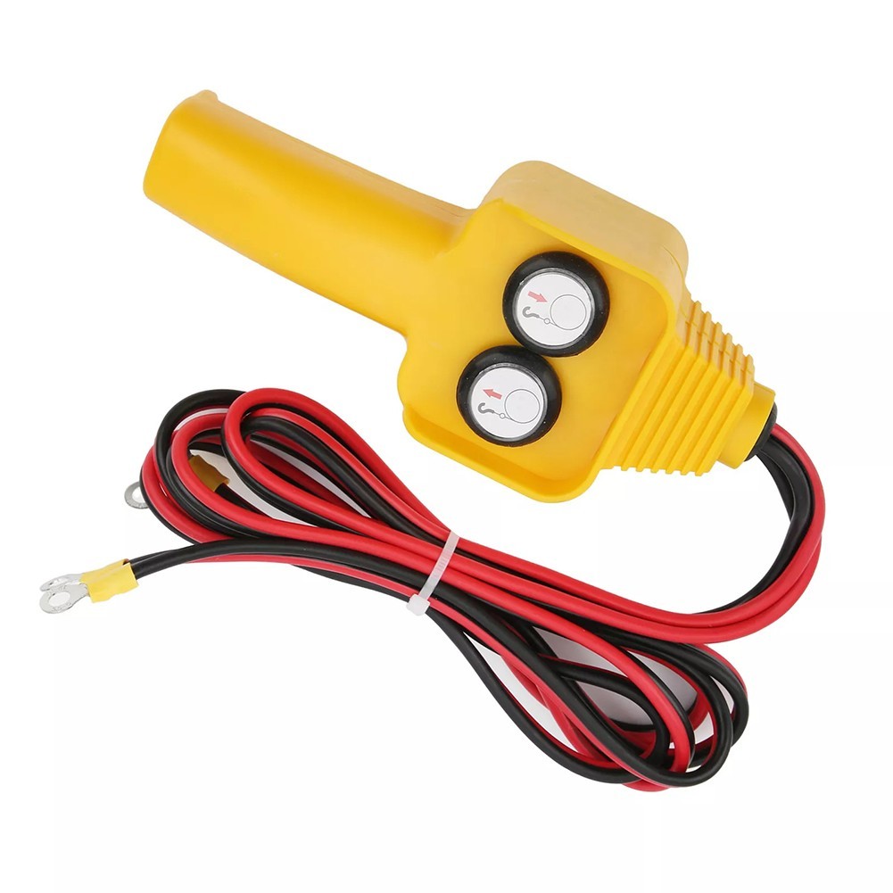 TBTOPONE ️ Electric Winch Control 12V Push Button Remote Control Winch ...