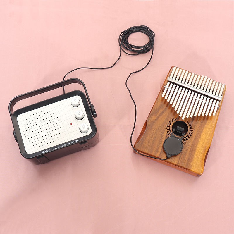 in stock Thumb piano pickup Kalimba speaker cable external electric box ...