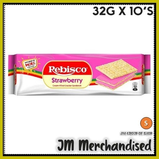 JM FG-0084 | JM Foods | Rebisco Sandwich Cream 10's/Pack | Cream ...