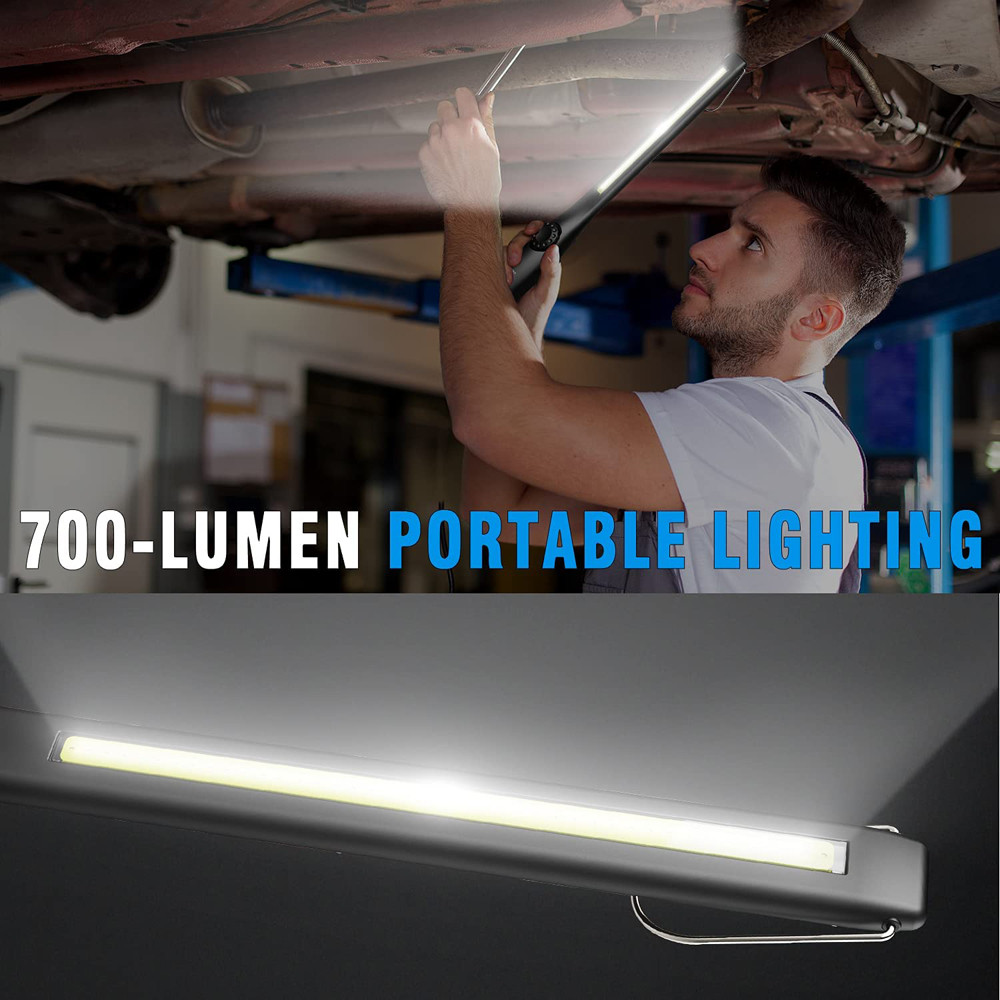 Magnetic COB Portable LED Flashlight Work Light Inspection Lamp for Car ...
