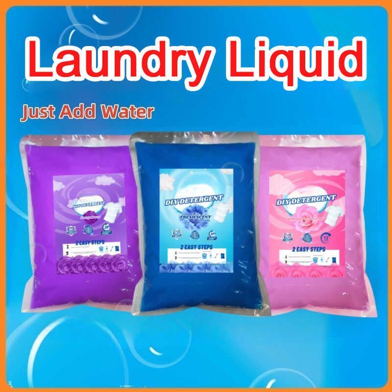 (72HR Fragrance Release)TIMSOT DIY Laundry Liquid 10L Yield Easy Mix ...