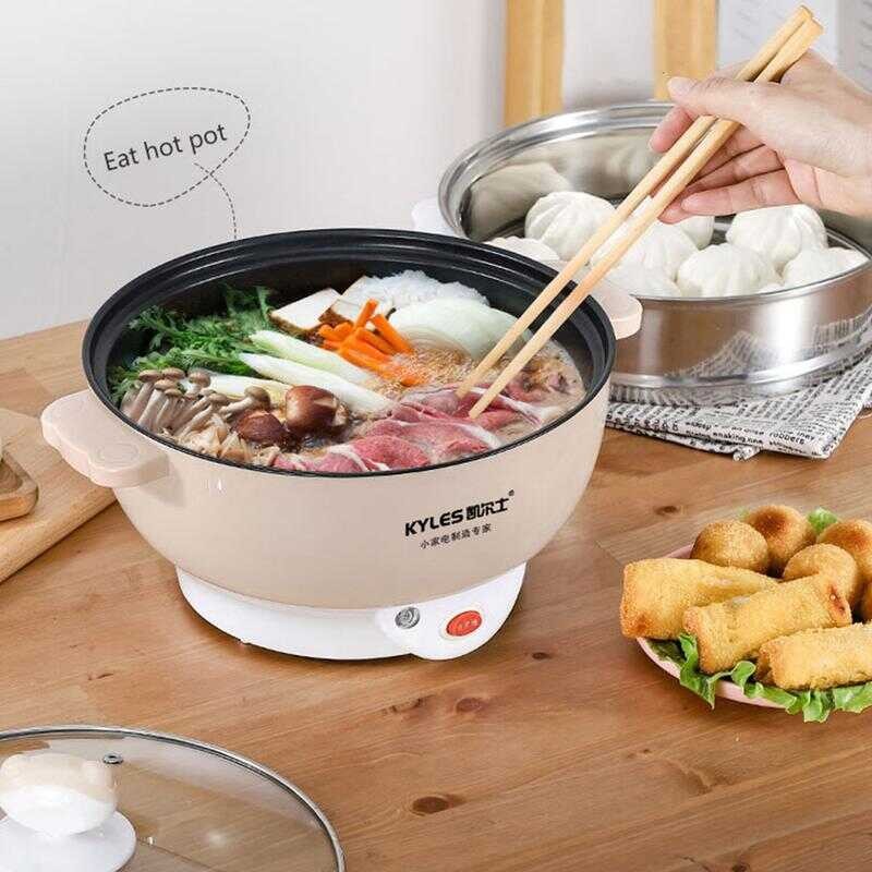 Stainless Steel Electric Cooker Multifunctional Pot Double Handle ...