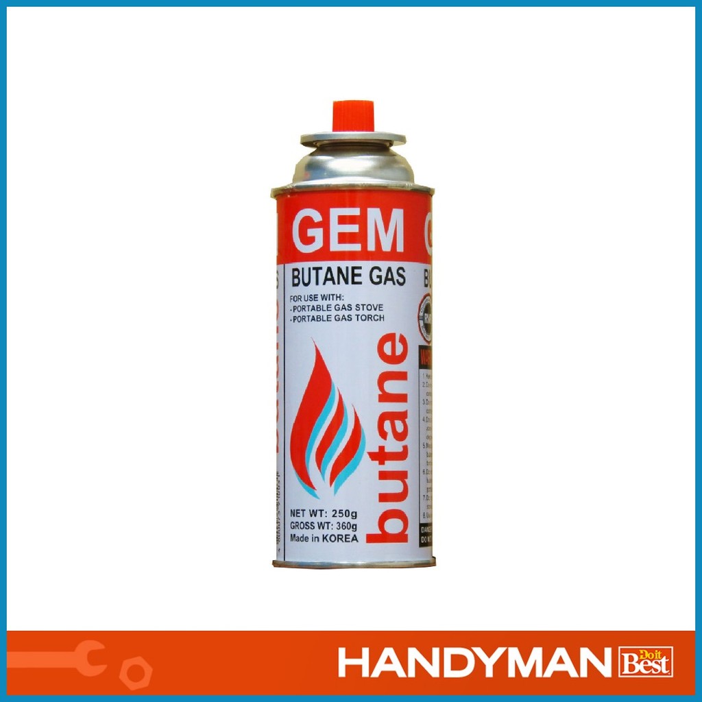 Gem Butane Gas, 250g | Shopee Philippines