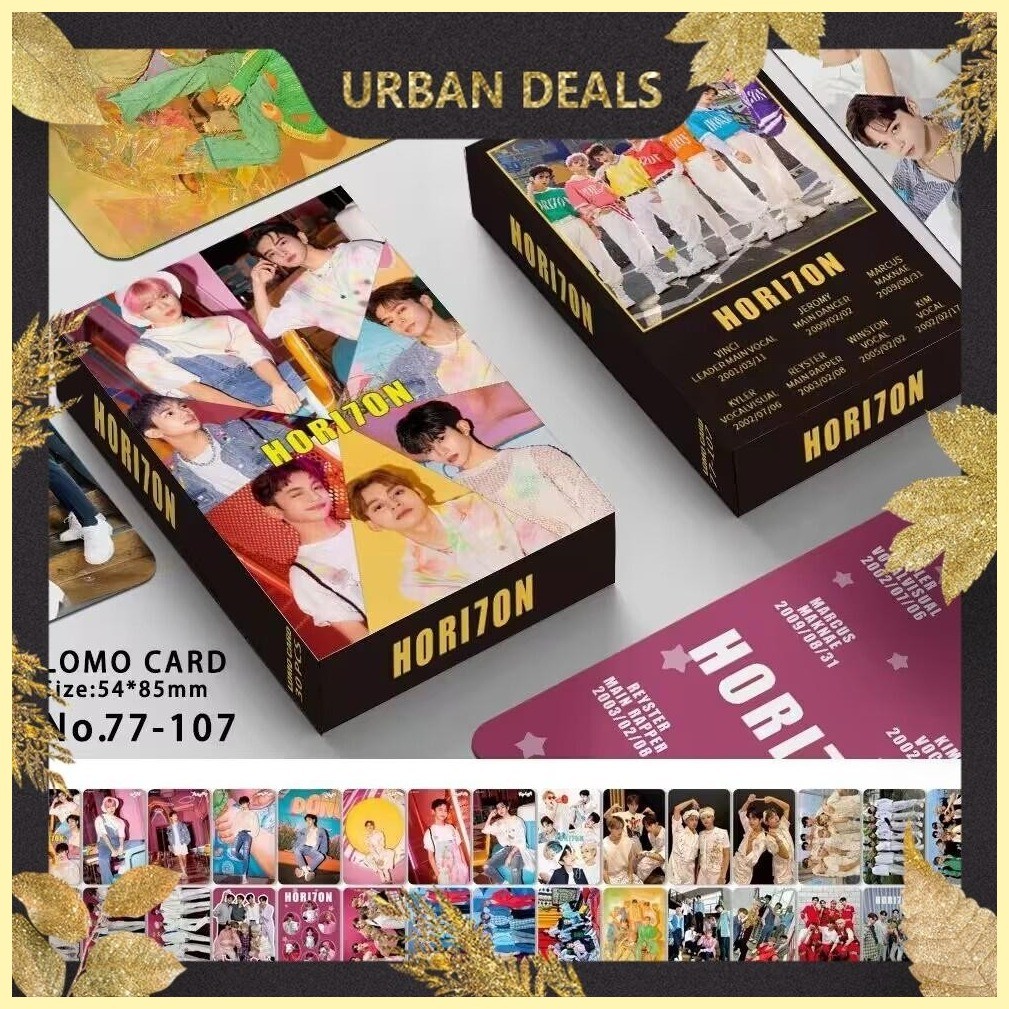 KPOP HORI7ON Album Postcards SB19 LOMO Cards (30pcs/box) | Shopee ...